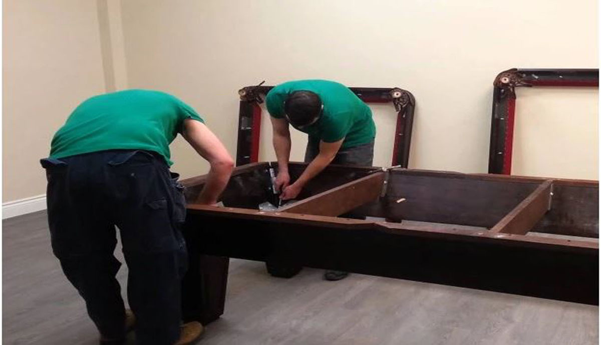 Tables Relocation – Haramosh Snooker